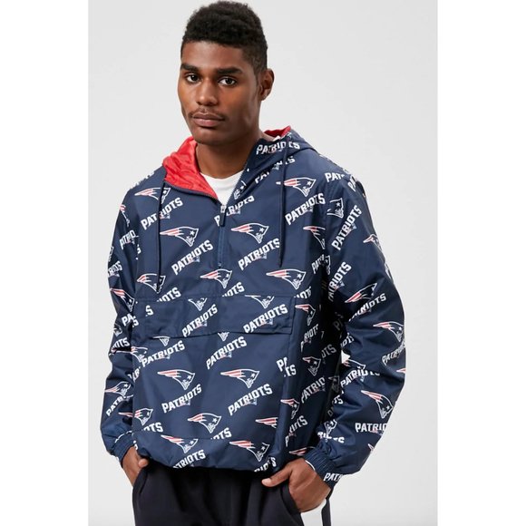 NFL | Jackets & Coats | Nfl New England Patriots Anorak Jacket Mens ...